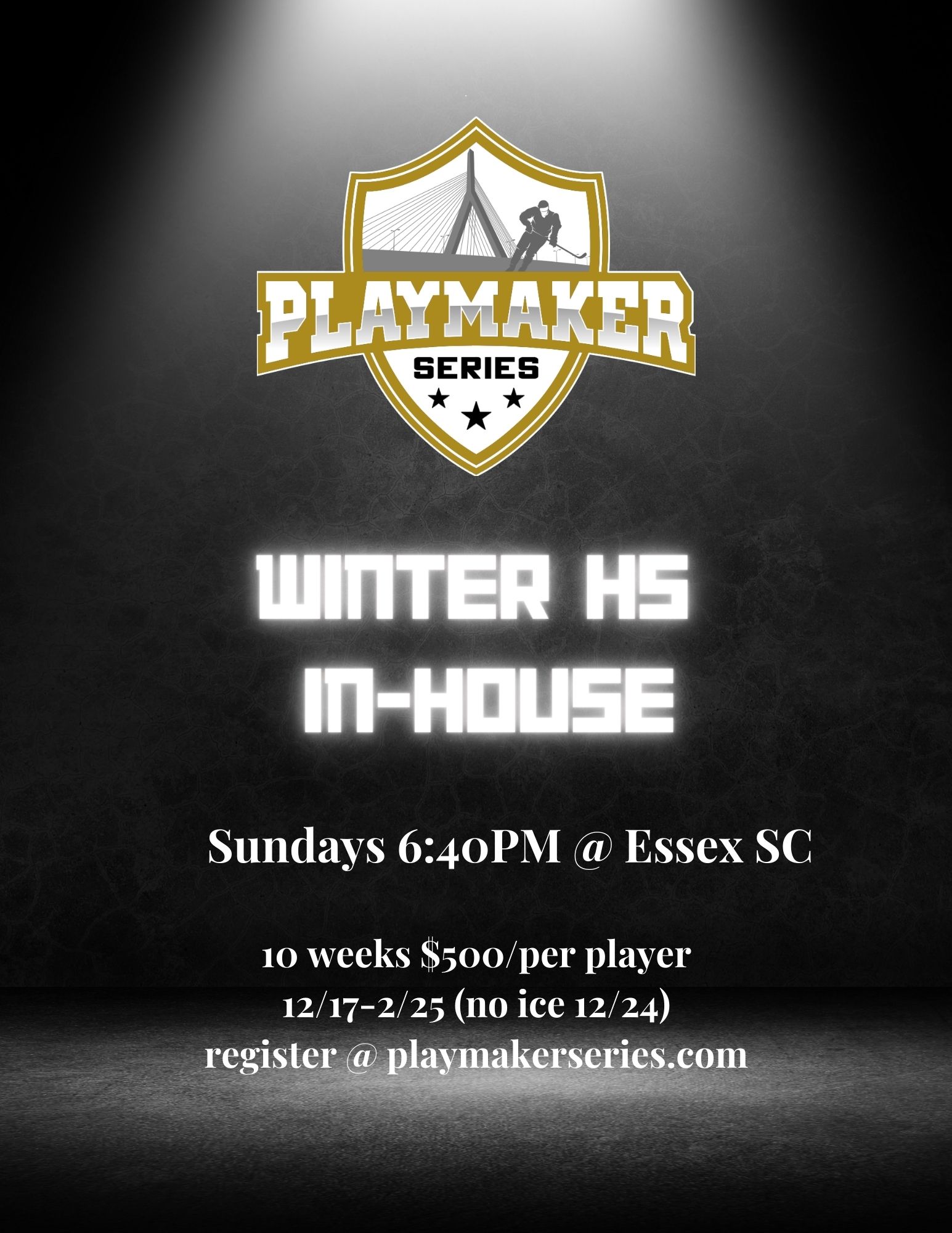 Winter High School In-House League - Playmaker Series